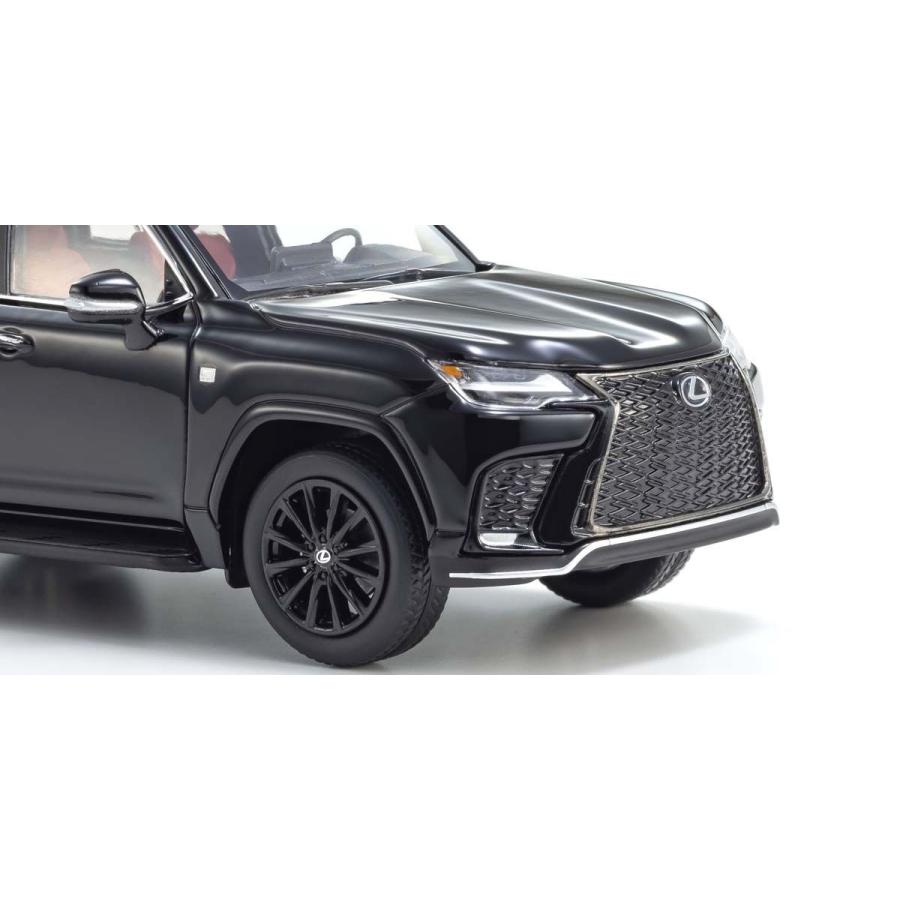 京商 (再生産)1/ 43 レクサス LX 600 F SPORT (ブラック/ 輸出専用車LHD)(KS03909FBK)ミニカー 返品種別B : 4548565436255-52 ...
