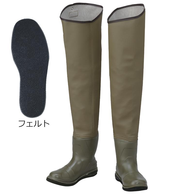 PROX プロックス 自立ヒップウェダー フェルトソール(3L/ 4Lサイズ28〜29.5cm)サンドカーキ ヒップウェダー PX34423L4L 返品種別A : Joshin web ...