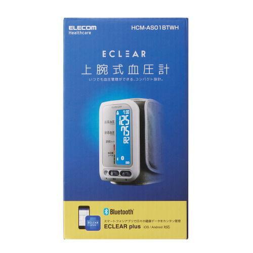 ELECOM エレコム Bluetooth機能搭載 上腕式血圧計 エクリア ECLEAR plus対応 HCM-AS01BTWH 返品種別A : Joshin web - 通販 - Yahoo ...