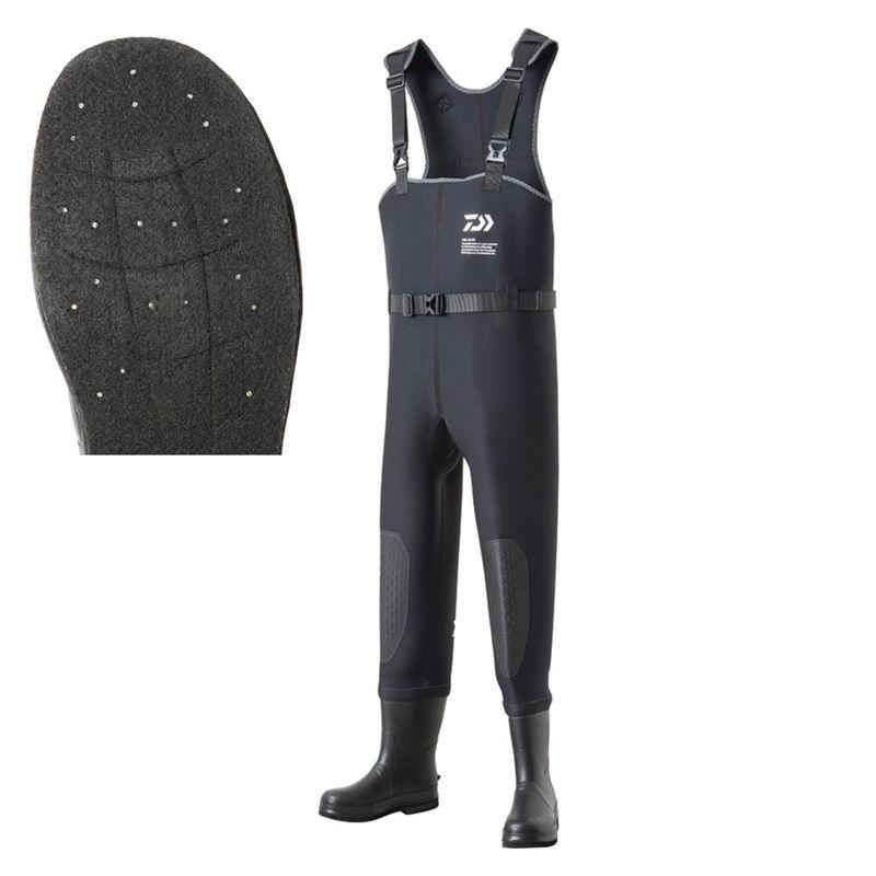 DAIWA（釣り） ダイワ CW-4500-T タイトフィットクロロプレンウェーダー フェルトスパイク 3Lサイズ 27.0〜28.0cm(ブラック) 返品種別A : Joshin web ...