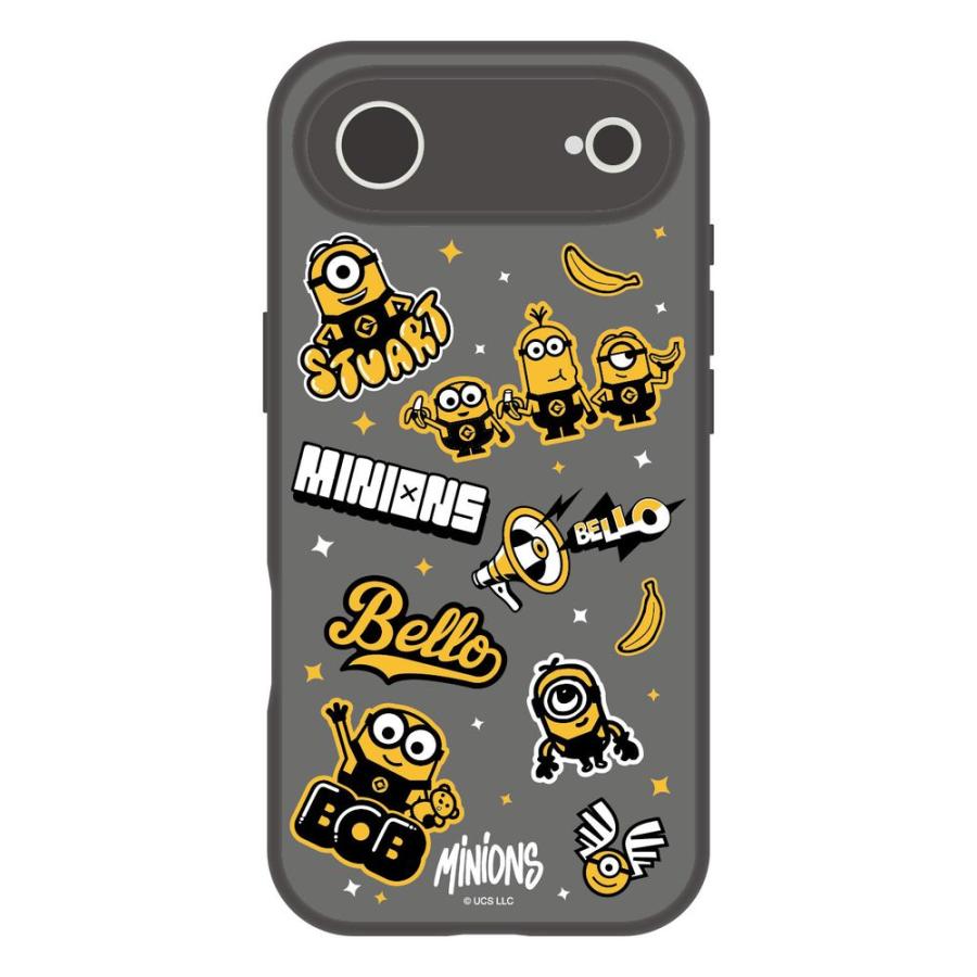 gourmandise（グルマンディーズ） iPhone Air用 プランプフレームケース IIIIfit ミニオンズ(総柄) MINI ...