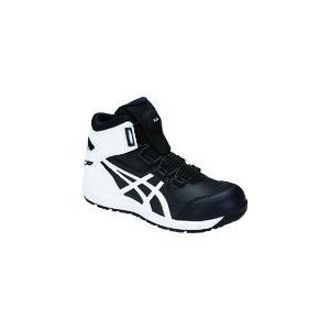 アシックス ウィンジョブ CP304 BOA ブラック×ホワイト 22.5cm JSAA規格 A種 ASICS WINJOB 1271A030.001-22.5 返品種別B ...