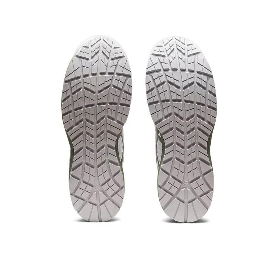 ASICS アシックス ウィンジョブ CP216 ホワイト×ライケングリーン 26.0cm (安全靴)(JSAA規格A種認定品) 1273A076.100-26.0 返品種別B ...