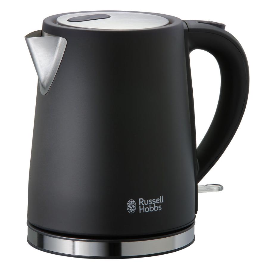 RUSSELL HOBBS ラッセルホブス 電気ケトル 1.0L ブラック Russell Hobbs Basic Kettle 7013JP ...