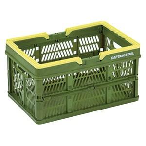 CAPTAIN STAG キャプテンスタッグ 取っ手付FDコンテナ ＜L＞ グリーン UL-1012 返品種別A : Joshin web ...