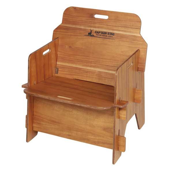 CAPTAIN STAG キャプテンスタッグ CSクラシックス べニア背付きソロベンチ UP-1051 返品種別A : Joshin web ...