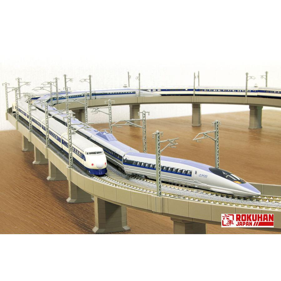 ロクハン 六半 (Z) R095 レールセットH 複線高架線セット 返品種別B : Joshin web - 通販 - Yahoo!ショッピング