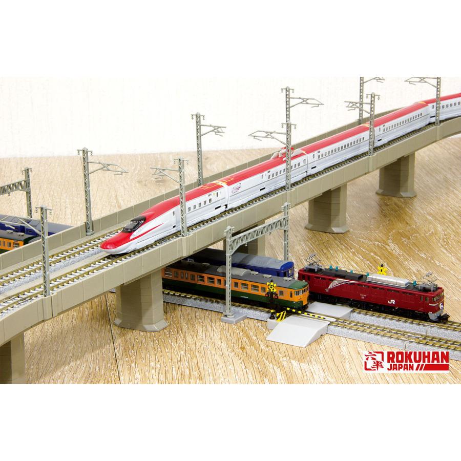 ロクハン 六半 (Z) R095 レールセットH 複線高架線セット 返品種別B : Joshin web - 通販 - Yahoo!ショッピング