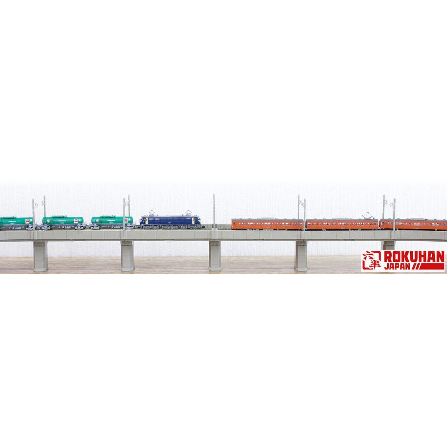 ロクハン 六半 (Z) R095 レールセットH 複線高架線セット 返品種別B : Joshin web - 通販 - Yahoo!ショッピング