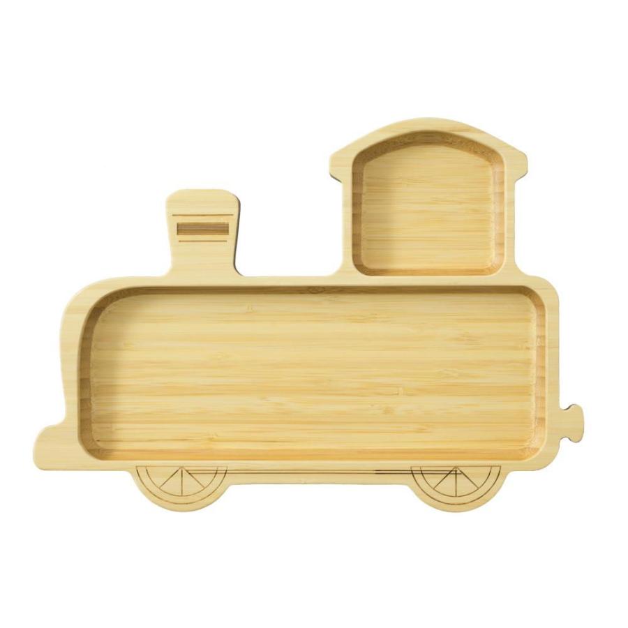 agney agney(アグニー) 木製 キッズプレートセット(きかんしゃ) BF010954-1A-2A 返品種別A : Joshin ...