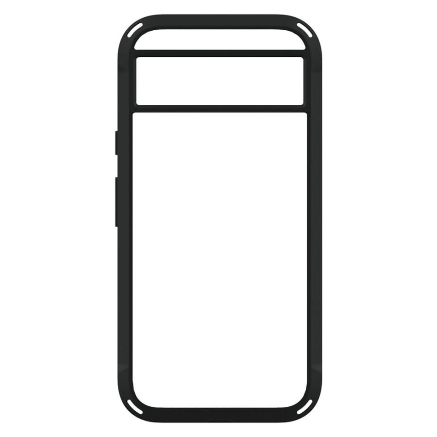 TRINITY（Cartier） トリニティ Google Pixel 8a用 [GRAV] 衝撃吸収 ハイブリッドケース(ブラック) Simplism(シンプリズム) TR-PX248A ...