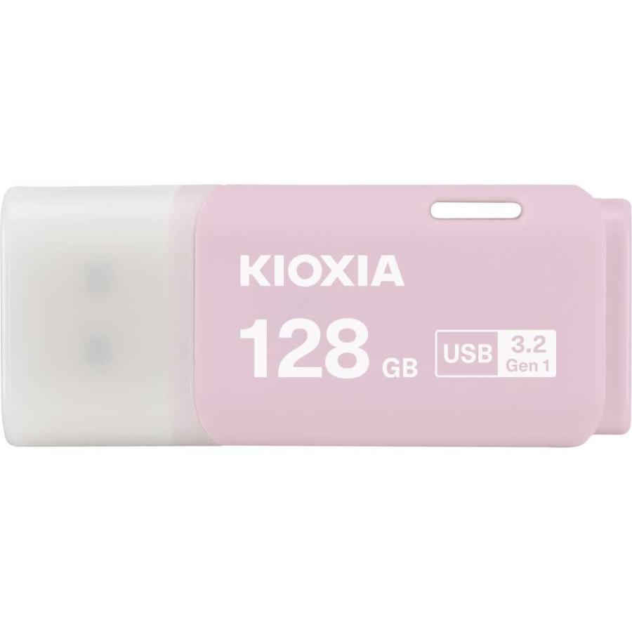 KIOXIA KIOXIA｜キオクシア (国内正規品)USBメモリ 128GB ピンク TransMemory U301 スタンダードモデル USB3.2(Gen1)対応 キャップ式 KUC ...