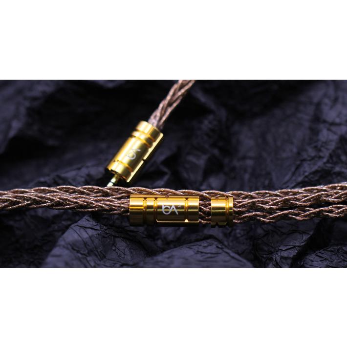 ビートオーディオ イヤホンケーブル(1.2m・8導体)(MMCX⇔4.4mm5極バランス) Beat Audio Cyclone 8-Wire ...