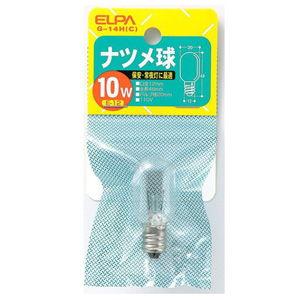 ELPA ナツメ球 10W クリア G‐14H(C) G-14H-C 返品種別A : Joshin web - 通販 - Yahoo!ショッピング