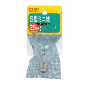 ELPA S型ミニ球 25W クリア G-20HC 返品種別A : Joshin web - 通販 - Yahoo!ショッピング
