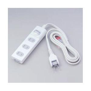 ELPA 扉付タップ 集中スイッチ付(4個口 1m) WBS-T4010B(W) 返品種別A : Joshin web - 通販 - Yahoo!ショッピング