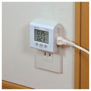 ELPA 簡易電力量計エコキーパー EC-05EB 返品種別A : Joshin web - 通販 - Yahoo!ショッピング