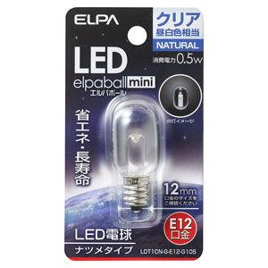 ELPA LED電球 ナツメ形 18lm(クリア・昼白色相当) elpaballmini LDT1CN-G-E12-G105 返品種別A : Joshin web - 通販 - Yahoo ...