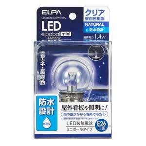 ELPA LED電球 ミニボール電球形 60lm(クリア・昼白色相当) elpaballmini LDG1CN-G-GWP255 返品種別A : Joshin web - 通販 - Yahoo ...