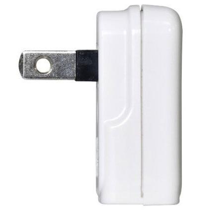 ELPA 電源タップ スペースアダプタ 縦型 A-372B(W) 返品種別A : Joshin web - 通販 - Yahoo!ショッピング