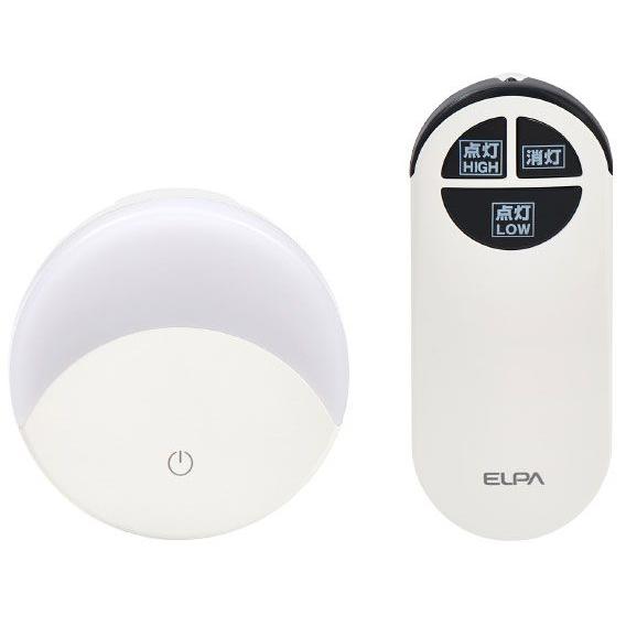 ELPA コンセント式 LEDスイッチ付ライト(リモコン付き) ELPA PM-LF004RE(W) 返品種別A : 4901087225071-25-45456 : Joshin web ...