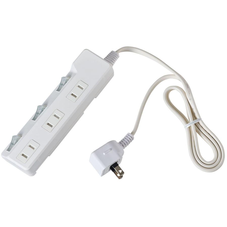 ELPA 耐雷スイッチ付タップ 3個口 3m WLK-33S(W) 返品種別A : Joshin web - 通販 - Yahoo!ショッピング