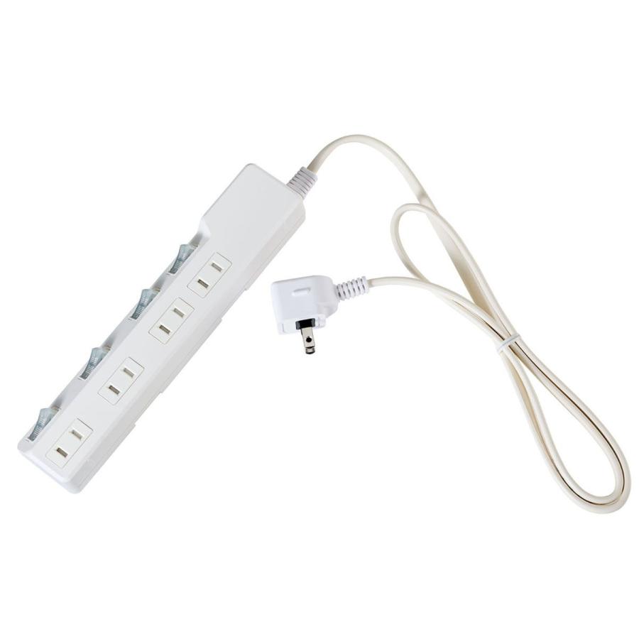 ELPA 耐雷スイッチ付タップ 4個口 3m WLK-43S(W) 返品種別A : Joshin web - 通販 - Yahoo!ショッピング