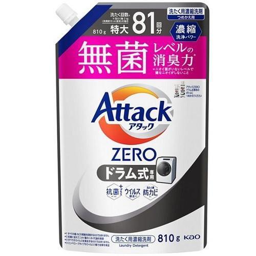 Kao アタックZERO ドラム式専用 つめかえ用 810g 花王 返品種別A : Joshin web - 通販 - Yahoo!ショッピング