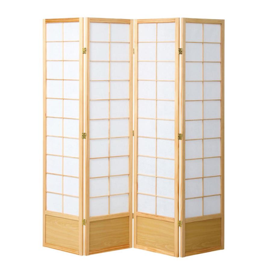 弘益 和風衝立4連 ナチュラル KOEKI-JPS1804NA 返品種別A : Joshin web - 通販 - Yahoo!ショッピング