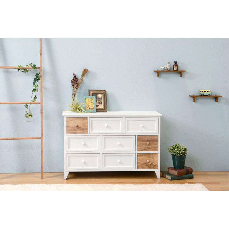 HAGiHARA HAGIHARA(萩原) アンティークナチュラルチェスト(幅90×奥行30×高さ59cm) MCH-5714AW 返品種別A : Joshin web - 通販 ...