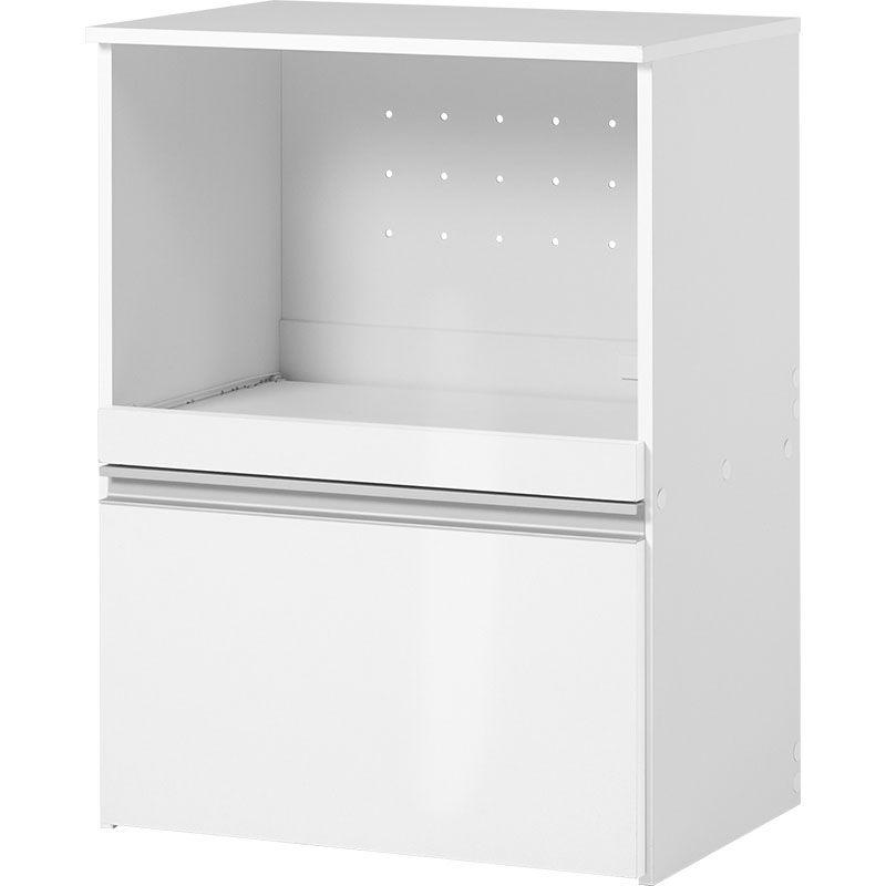 HAGIHARA(萩原) キッチンカウンター 収納庫タイプ(ホワイト・W60×D40×H82cm) VKC-7141WH 返品種別A : 4934257317023-24-8424 ...