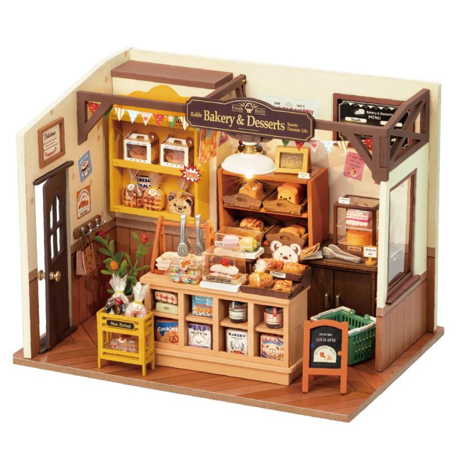つくるんです ミニハウス 森のベーカリー(組立キット)(DG161)ミニチュアハウス 返品種別B : Joshin web - 通販 - Yahoo!ショッピング