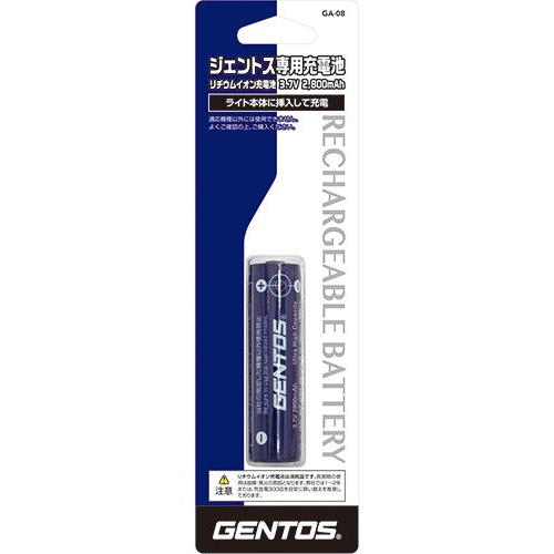 GENTOS ジェントス リチウムイオン充電池 3.7V 2800mAh GA-08 返品種別A : Joshin web - 通販 - Yahoo!ショッピング