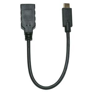 MCO USB Type-C USB-A ホストアダプタ ケーブルタイプ 15cm(ブラック) SAD-CH03/ BK 返品種別A : 4951241146131-44-51714 ...