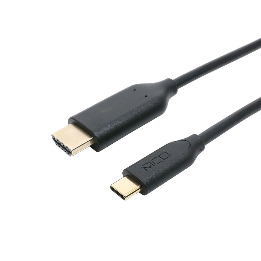 ミヨシ MCO USB Type-C-HDMI変換ケーブル 2m USD-FH20/ BK 返品種別A : Joshin web - 通販 - Yahoo!ショッピング