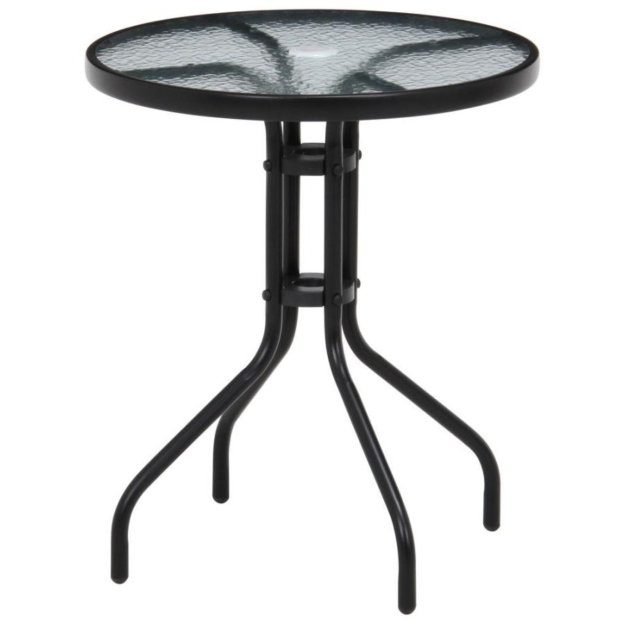 不二貿易 ガラステーブル(ブラック) BK FBC-01 WMGT-003A 33904 返品種別A : Joshin web - 通販 - Yahoo!ショッピング