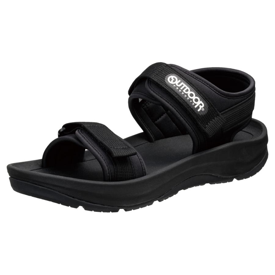 OUTDOOR PRODUCTS 男女兼用 サンダル(ブラック・サイズ：27.0cm) ／2日〜5日で出荷／ 返品種別A : Joshin web - 通販 - Yahoo!ショッピング