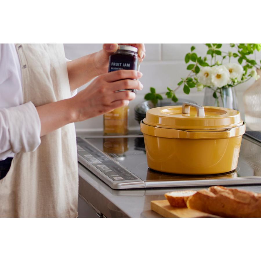 IRIS OHYAMA アイリスオーヤマ (IH対応)無加水鍋 20cm サフランイエロー COTOCO MKSN-S20サフランイエロ- 返品種別A : Joshin web - 通販 ...