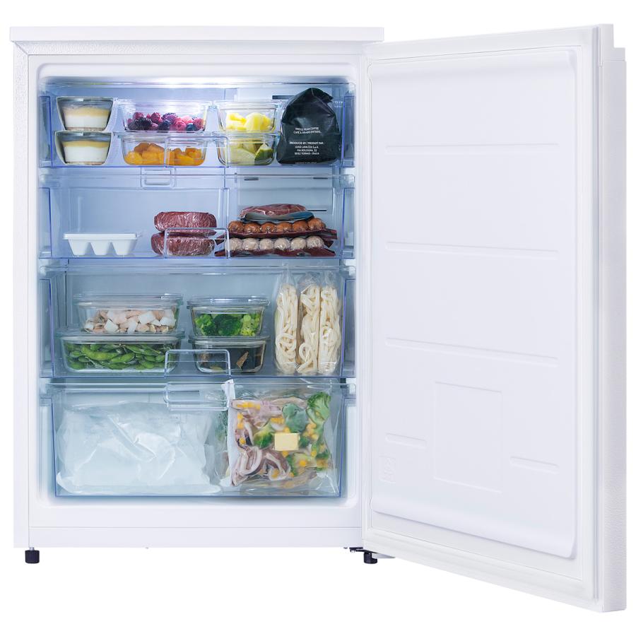 IRIS OHYAMA (標準設置無料 設置Aエリアのみ) アイリスオーヤマ 66L 冷凍庫(右開き)ホワイト (フリーザー)IRIS KUSN-7A-W 返品種別A : Joshin web ...