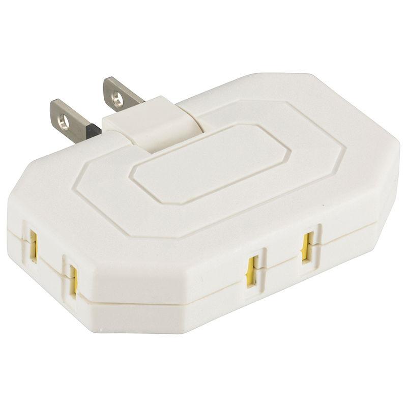 OHM オーム コーナータップ ホコリシャッター付(3個口) 白 00-5093 HS-TM3MC3PBT-W 返品種別A : Joshin web - 通販 - Yahoo!ショッピング