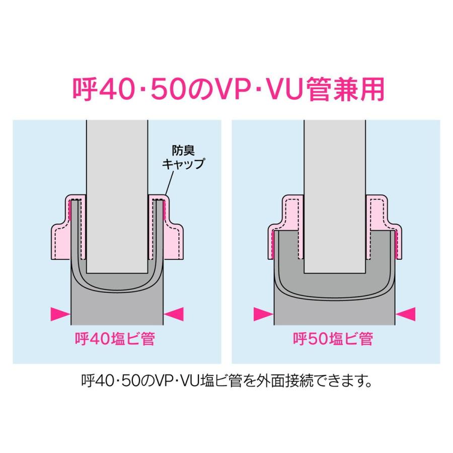 カクダイ GAONA 防臭キャップ 32mm排水管・呼40・呼50 VP・VU管兼用 ガオナ GA-MG056 返品種別B : Joshin web - 通販 - Yahoo!ショッピング