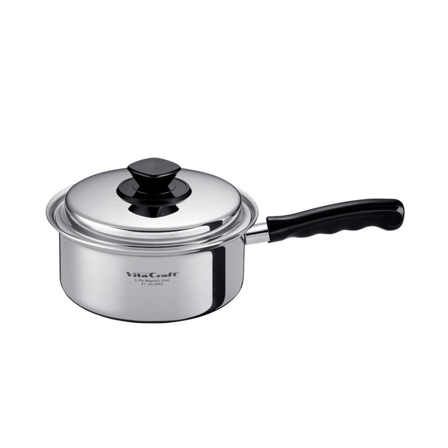 Vita Craft ビタクラフト (IH対応)片手鍋(1.9L) Vシリーズ 片手鍋 1.9L 5582(ビタクラフト) 返品種別A : Joshin web - 通販 - Yahoo!ショッピング