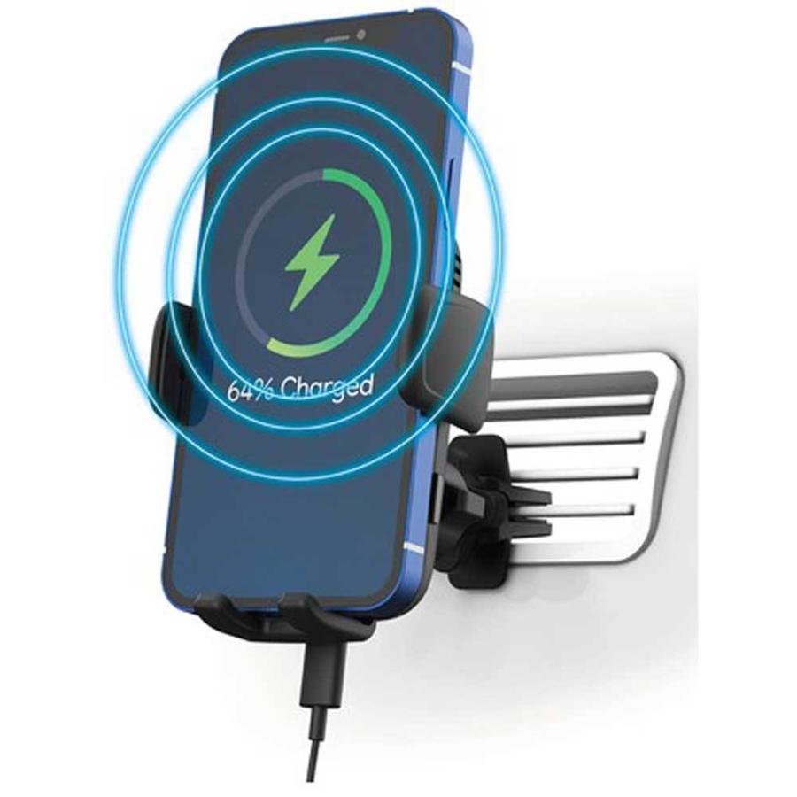 星光産業 ワイヤレス充電自動開閉ホルダー(充電規格Qi認証品)クリップ取付けタイプ EXEA EC-230 返品種別A : Joshin web - 通販 - Yahoo!ショッピング