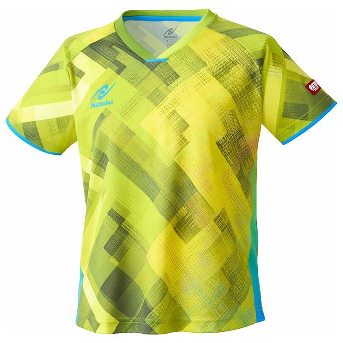 Nittaku ニッタク エクラインレディースシャツ(イエロー・サイズ：2XO) ／お届け：約2週間／ 返品種別A : Joshin web - 通販 - Yahoo!ショッピング