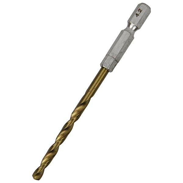 SK11 六角軸Tin鉄ドリル 普通 差込角6.35mm(4.2mm) 藤原産業 ノーマルTIN4.2 返品種別B : Joshin web - 通販 - Yahoo!ショッピング