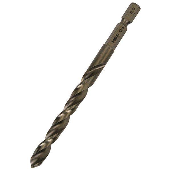 SK11 六角軸Coステンドリル 普通 差込角6.35mm(8.0mm) 藤原産業 ノーマルSUS8.0 返品種別B :4977292329248-26-48283:Joshin web ...