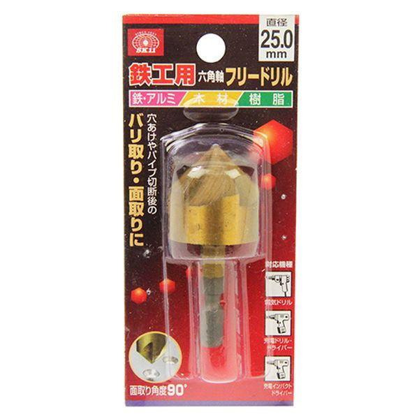SK11 六角軸フリードリル 鉄鋼用 6.35mm六角軸(25mm) 藤原産業 RFD25 返品種別B : Joshin web - 通販 - Yahoo!ショッピング