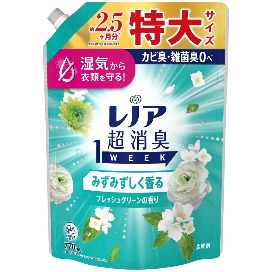 P&G レノア超消臭1weekみずみずしく香るフレッシュグリーンの香りつめかえ用特大サイズ 770ml P＆GJapan 返品種別A : Joshin web - 通販 - Yahoo!ショッピング