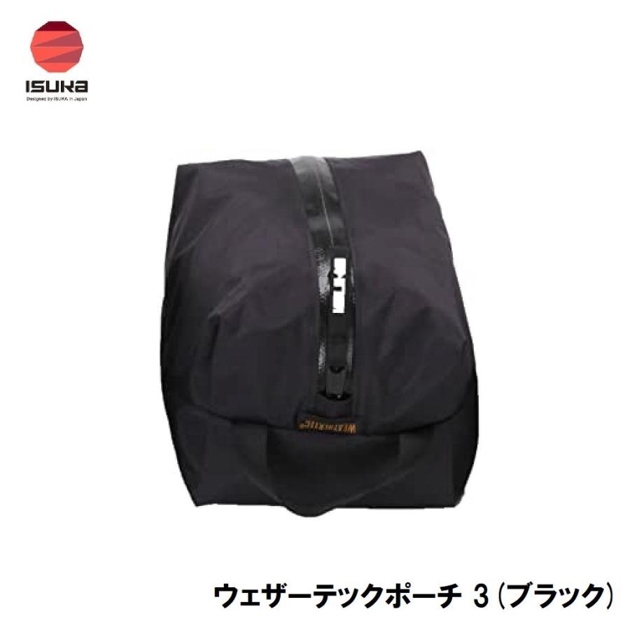 ISUKA ISUKA(イスカ) ウェザーテックポーチ 3(ブラック) ／お届け：1〜2週間／ 返品種別A : Joshin web - 通販 - Yahoo!ショッピング