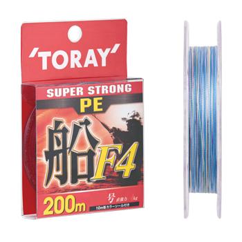 TORAY 東レ スーパーストロング PE 船 F4 200m 10m×5色(2号/ 11kg) ／お届け：1〜2週間／ 返品種別B : Joshin web - 通販 - Yahoo!ショッピング
